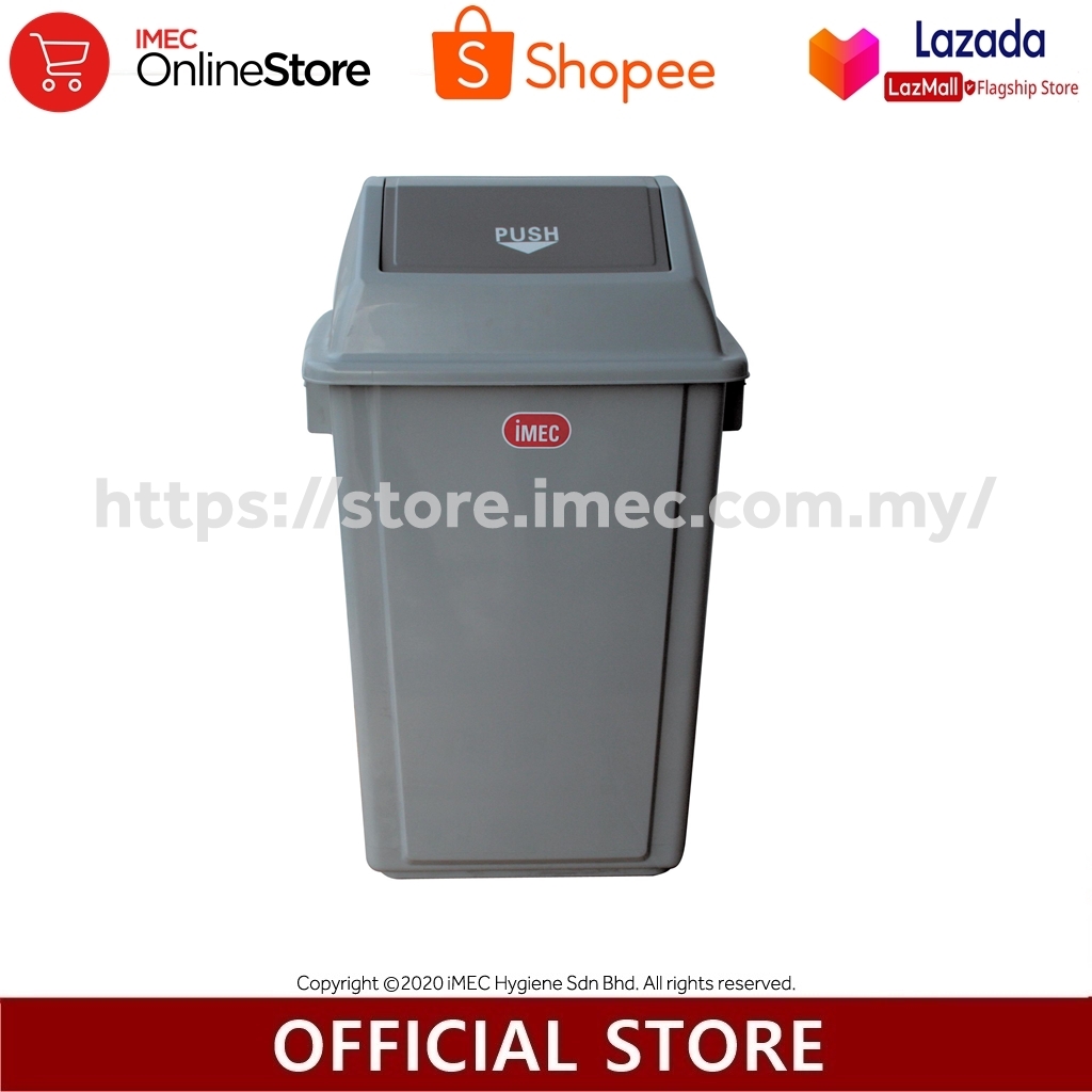 Flap Waste Bin, IMEC PP060, 60L - IMEC Online Store